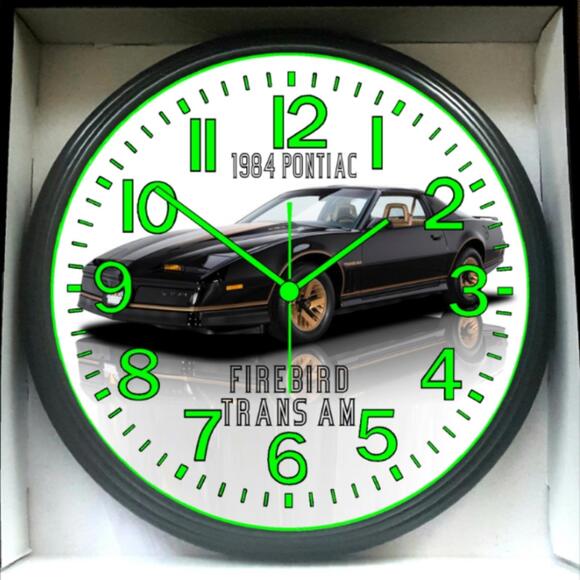 Wall Decor | 1984 Pontiac Firebird Trans Am Glow In The Dark Garage ...